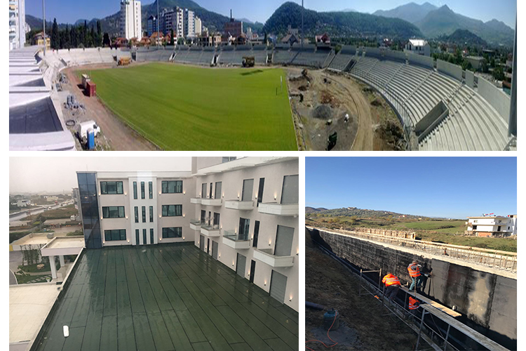 HIDROIZOLIM ME MEMBRANË BITUMINOZE (KATRAMA) - Izogrup Sh.p.k